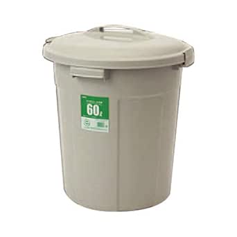 Amazon | 60L ダストボックス(蓋付) EA995CA-132 | 業務用ごみ箱 | 産業・研究開発用品 通販