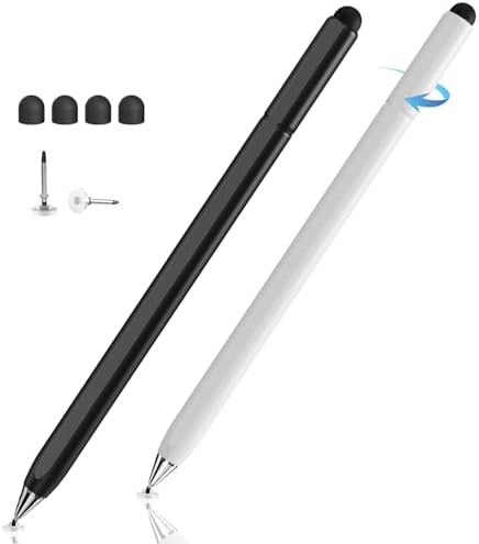 Tablet Stift Für Alle Tablets, DIGIROOT 2-in-1 Drehbarer Touchscreen ...