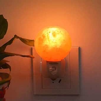 NatureBoost Himalayan Pink Salt Night Light Round (Round) - Amazon.com