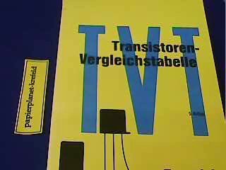 Transistoren - Vergleichstabelle (TVT) 3772355552 : Amazon.de: Bücher