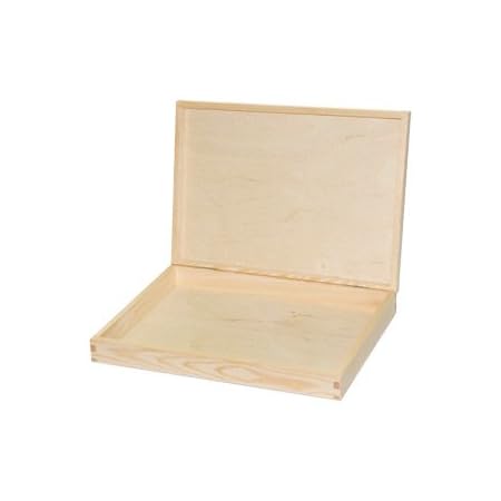 Unpainted Wooden Box A4 Size/Plain Wooden Box/Decoupage Art Hand Craft ...