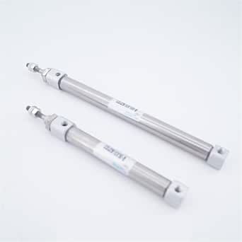 Stainless Steel Mini Cylinders Bore 16mm Stroke 10mm to 200mm CDJ2B ...
