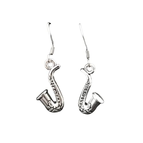 Amazon.com: Saxophone Earrings, Music Jewelry, Band Teacher ...
