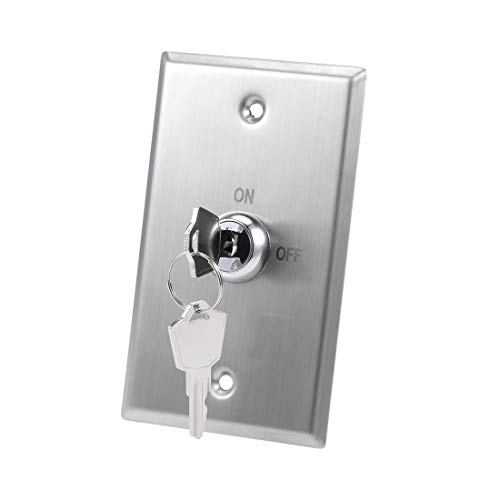 Electrical Equipment & Supplies Off/On Metal Rotary Key Switch Security ...