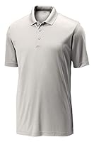 Opna Mens Dry-Fit Golf Polo Shirts,Silver,Small | Amazon price tracker ...