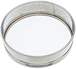 KitchenCraft Fine Mesh Tamis/Drum Sieve, 2.5 cm (8"), Silver : Amazon ...