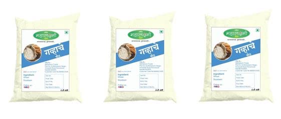 SHREE MAHALAXMI FOODS Wheat Flour 2 kg (Wheat Flour_Pack of 3) : Amazon ...