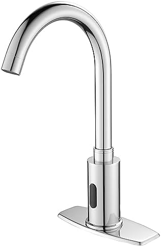 Touchless Bathroom and Kitchen Sink Faucet Commercial Public Automatic ...