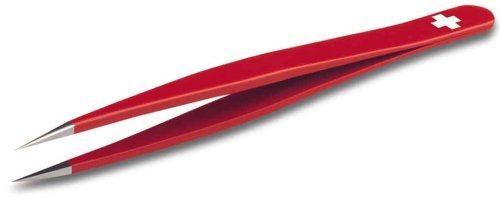 Rubis Splitterpinzette Swiss Pointer - Pinzette für eingewachsene Haare und Splitter - spitz ...