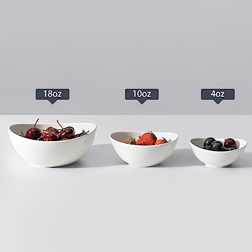 Snapklik.com : Sweese 4 Inch Porcelain Small 4 Oz Bowls For ...