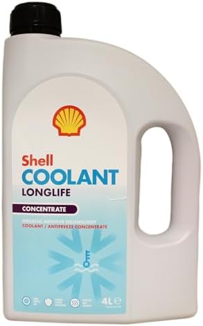 Shell Red Antifreeze Concentrate Longlife OAT Coolant 4 Litre 4L ...
