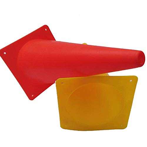 Buy GLS Sports 6" Inch Space Marker Football Cones - Pack of 2 ...