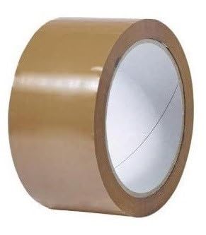 Apex Self Adhesive Brown Cello Tape - 65 Meters in Length - 48mm / 2.5 ...