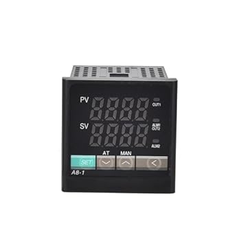 A8-1 48 * 48mm Multy/TC Input K E J PT100 220V 4-20mA Voltage PID Adjustable Output SSR Relay ...