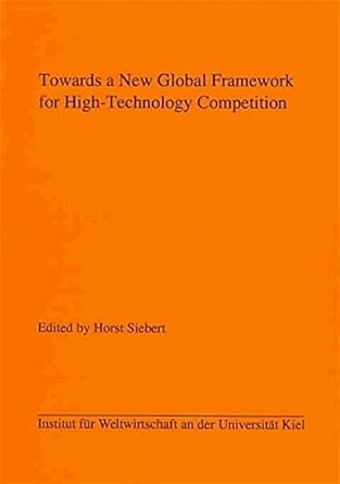 Towards a New Global Framework for... by Siebert, Horst