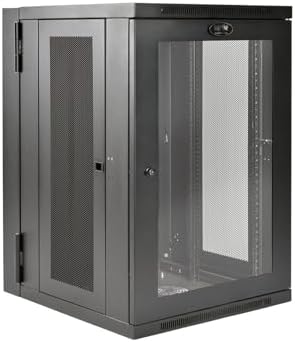 Amazon.com: Tripp Lite 18U Wall Mount Rack Enclosure Server Cabinet ...