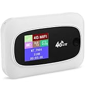 KuWFi 4G LTE Travel Mobile WiFi Hotspot Unlocked Wireless Internet ...
