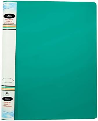 H&S Display Book Folder - A4 100 Pockets Presentation Project Folders ...