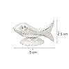 Buy KMJ Pure Silver Fish/Chandi ki Machli for Astrological and Lal ...