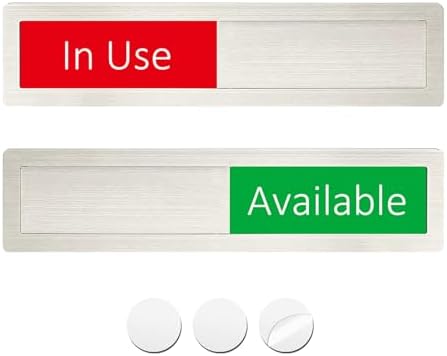 Amazon.com : in Use or Available Sign,In Use Available Sign for Home ...