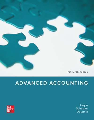 Amazon.com: Advanced Accounting: 9781264798483: Hoyle, Joe Ben ...