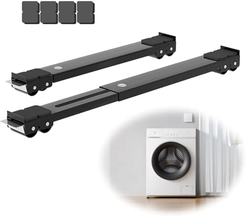 ToKinCen Adjustable Heavy Duty Appliance Rollers, Furniture Moving ...