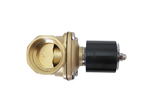 Carb Omar 2" inch 12V DC Brass Electric Solenoid Valve 12 Volt VDC ...