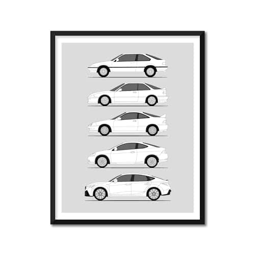 Amazon.com: Acura Integra (Honda Integra) Evolution Generations ...
