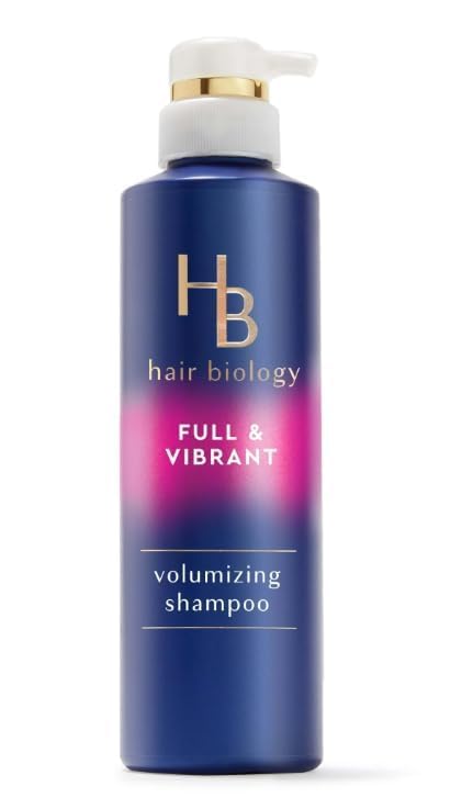 H B Full and Vibrant Volumizing Shampoo for Fine, Thin, Flat Hair, 12.8 ...