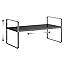 Amazon.com: jkxoo 2Pack Expandable Cabinet Shelf Organizers, Stackable ...
