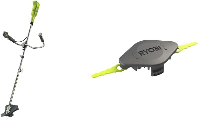 Ryobi OBC1820B 18V ONE+ Brush Cutter [Zero Tool], 18 V, Green & Double ...