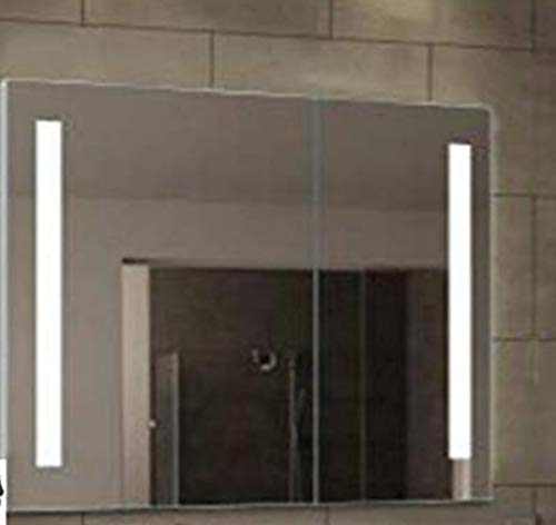 Buy ARANAUT Rectangular Shaped Mirror, LED Illuminated Modern Vanity Mirror with Touch Sensor ...