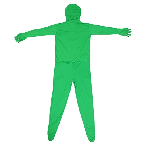 ABOOFAN Performance Costumes Unisex Spandex Stretch Costume Green ...