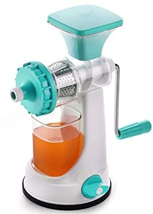 Buy Fruit & Vegetable Steel Handle Plastic Manual Juicer Machine with ...