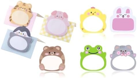 Amazon.com : itechpanda 16 Pieces Cute Sticky Notes Cartoon Animal ...