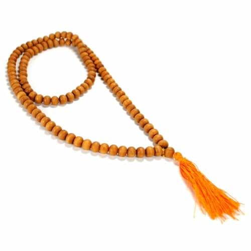 Amazon.com: Sandalwood Tibetan Jaap mala, 108+1 Meditation Prayer Japa ...