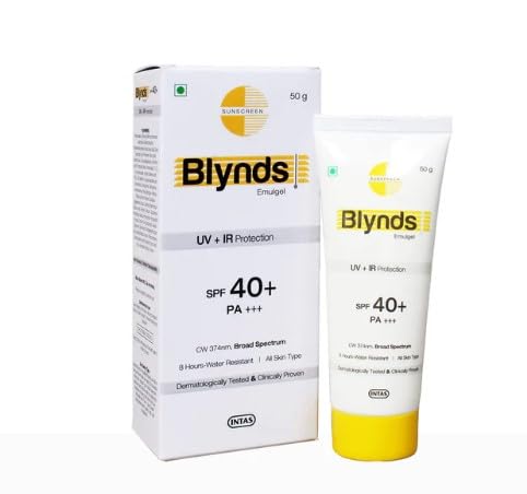Blynds Emulgel Sunscreen SPF 40+ PA+++ SUNSCREEN GEL : Amazon.in: Beauty