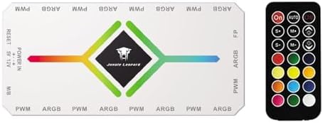 Amazon.com: upHere 10-Port 6PIN SATA RGB Hub with 21-Key Remote Control ...