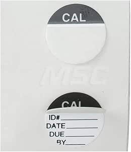 Amazon.com : SPI 14-017-8 Circular Calibration Labels with Clear Cover ...
