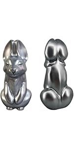 Amazon.com: MOLMH Weird Queer Grumpy Frog Toad Statue Ugly Angry ...