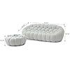 Amazon.com: WJShome Modular Sectional Sofa,Bubble Couch,Comfy Curved ...
