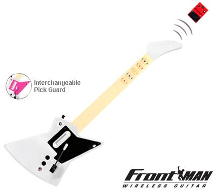 Amazon.com: Nyko PS3 Frontman White Wireless Guitar Controller : Video ...