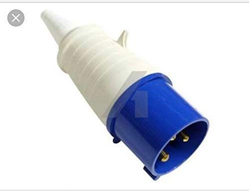 Industrial 3 Pin Top Plug & Socket Male Female Single Phase : Amazon.in ...