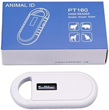 Amazon.com: Pet Microchip Scanner, Handheld Animal Chip Reader Portable ...