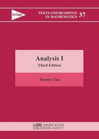 Buy Analysis I Book Online at Low Prices in India | Analysis I Reviews ...