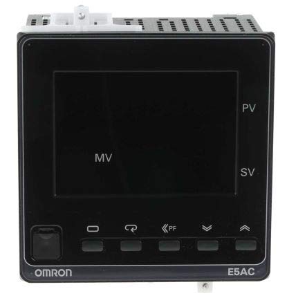 Temperature Controller, Digital, 96x96, E5AC Series, Relay Output, 100-240Vac: Amazon.com ...