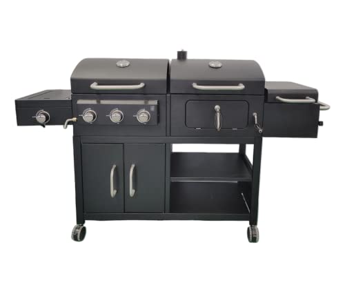 5 Best Dual Fuel BBQs UK In 2022 (Hybrid Gas & Charcoal)