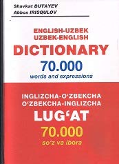 English Uzbek - Uzbek English Dictionary, 70,000 Words and Expressions ...