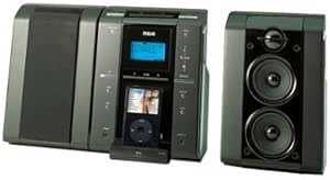 Amazon.com: RCA RS2181I Compact Home Stereo System with iPod Dock ...