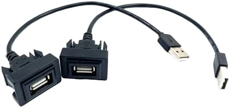 Amazon.com: Anina USB Port Car Charger for Honda, Male to Female USB ...